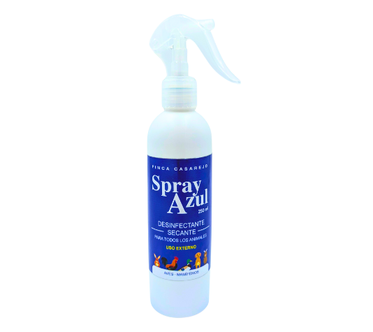 Spray Azul Para Heridas en Animales: Desinfecta y Seca | Finca Casarejo