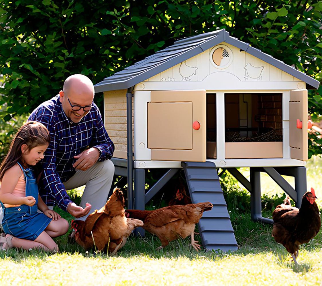 Gallinero Infantil Para Exterior: Capacidad 5 Gallinas | Finca Casarejo