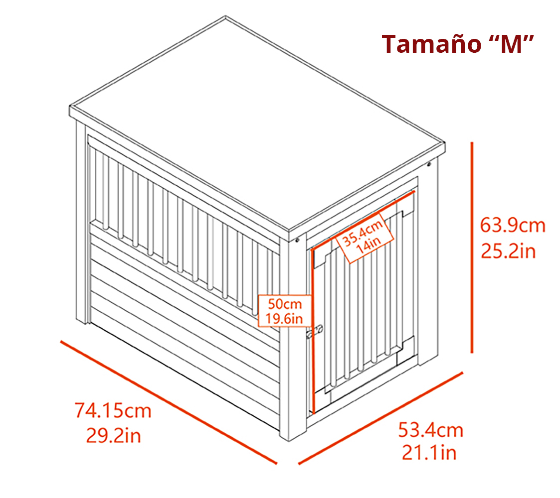 Jaula cama para perros - ECOFLEX | Finca Casarejo